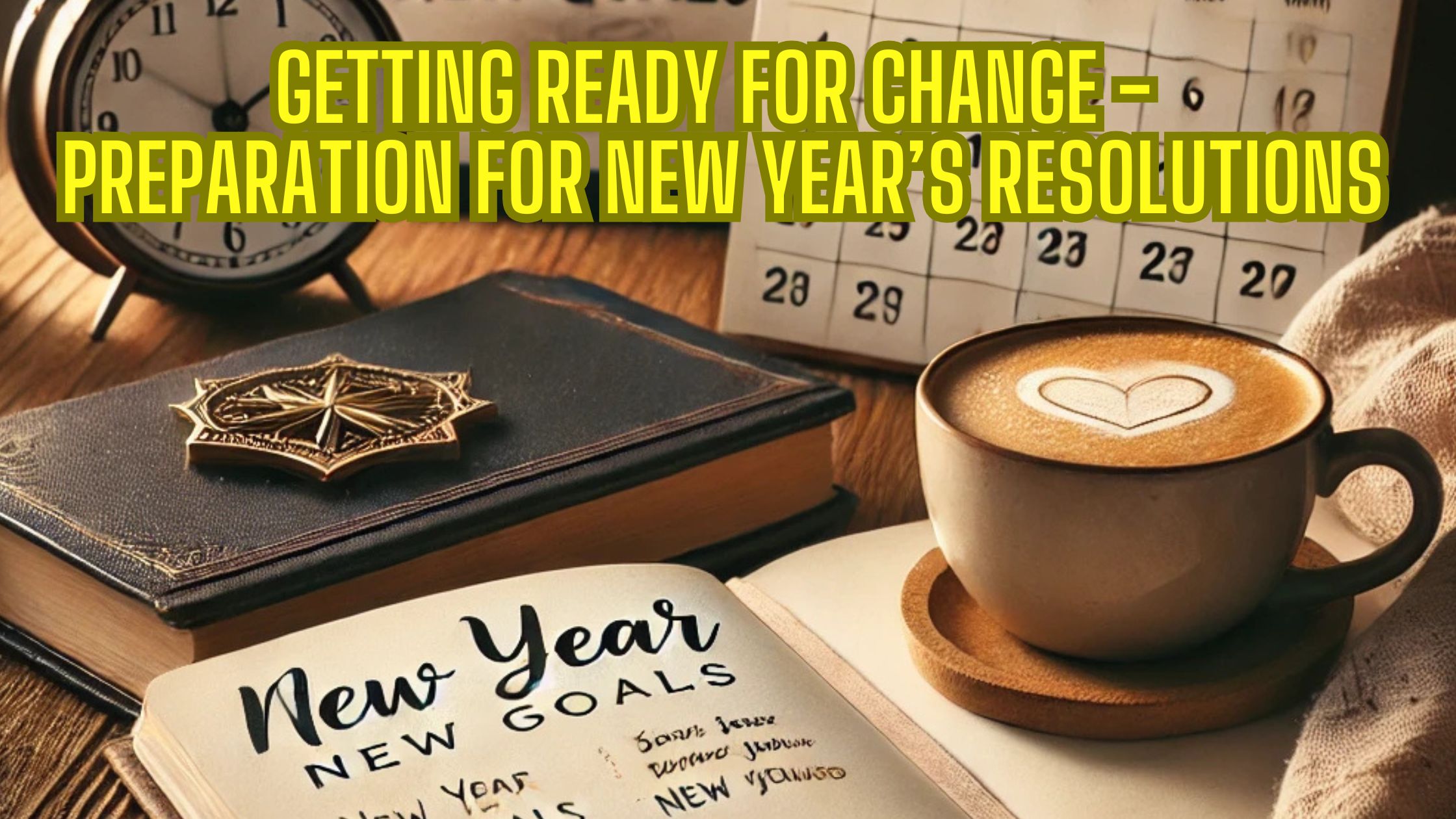 Getting Ready for Change - Preparation for New Year’s Resolutions